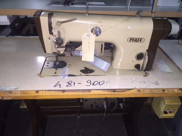 1 needle lockstitch with needle feed : Pfaff 481-900